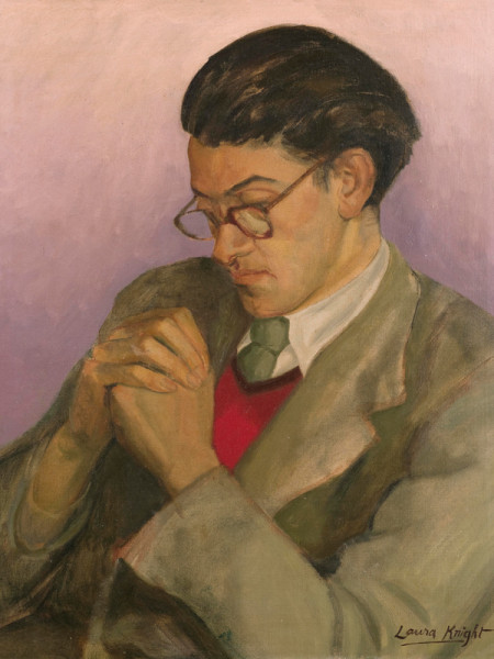 Oil on canvas of Ian Bell by Laura Knight dated 1957. SOLD